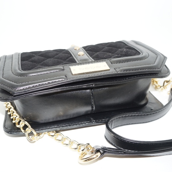 bebe | Bags | Bebe Black Mini Quilted Studded Crossbody Purse | Poshmark